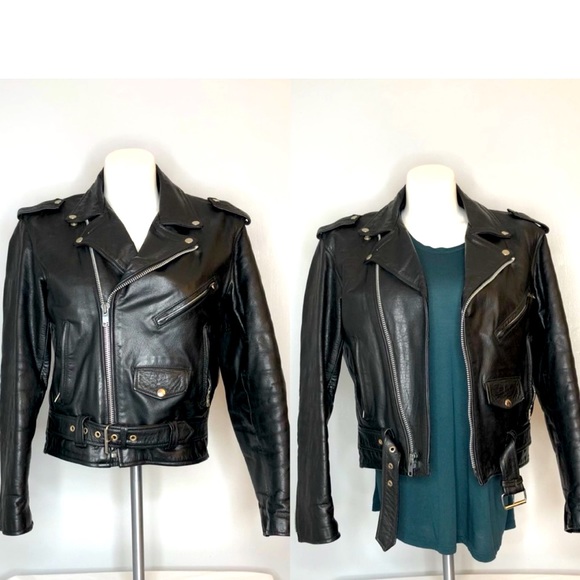 Unik | Jackets & Coats | Gorgeous Unik Heavy Leather Motorcycle ...